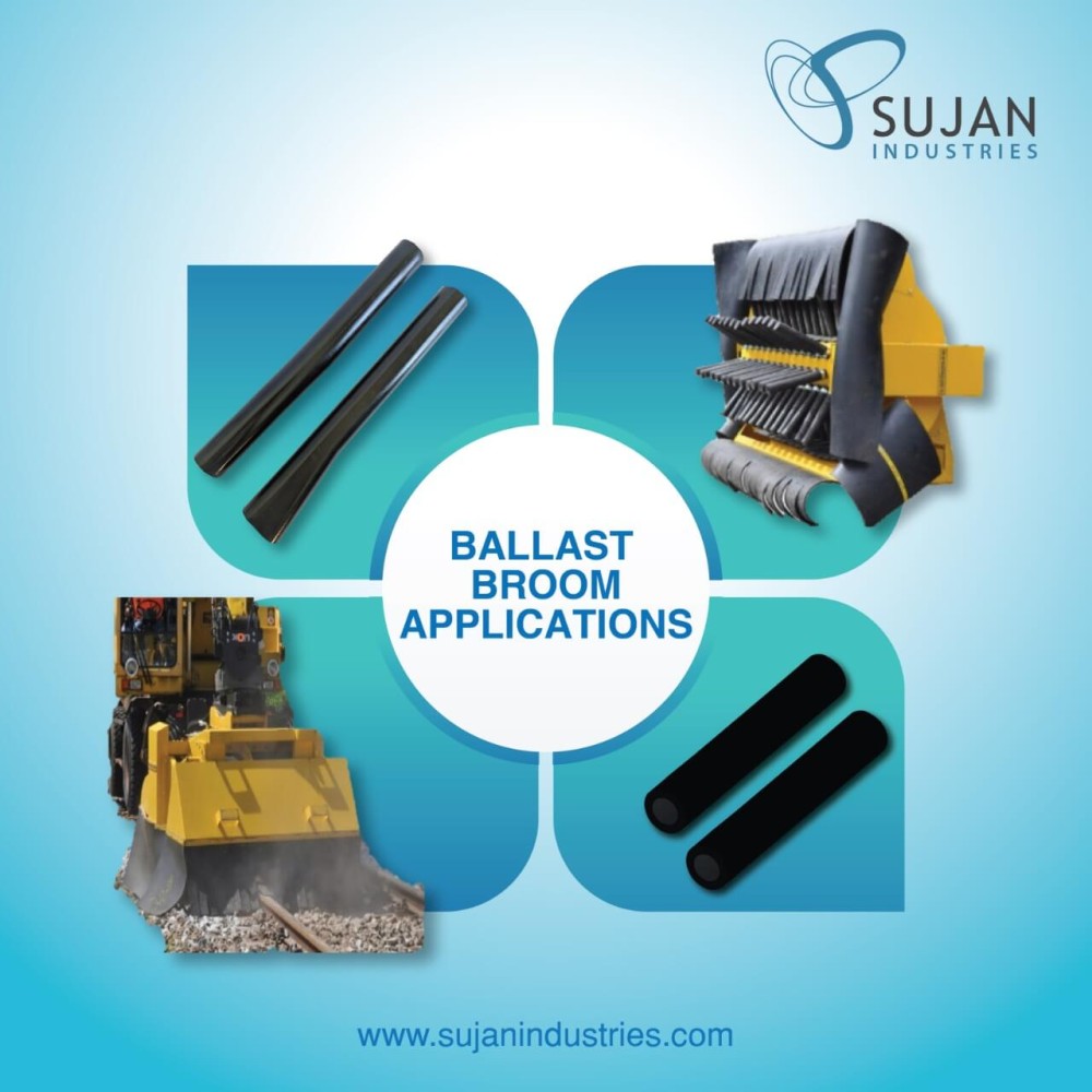 Best Quality Ballast Broom Element for Railway Track Maintenance